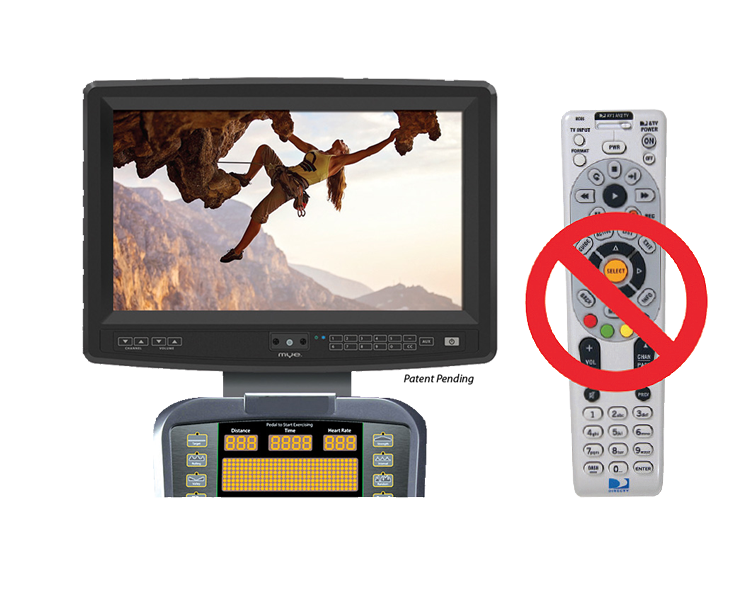 Cardio Machine TV Stand - MYE Fitness